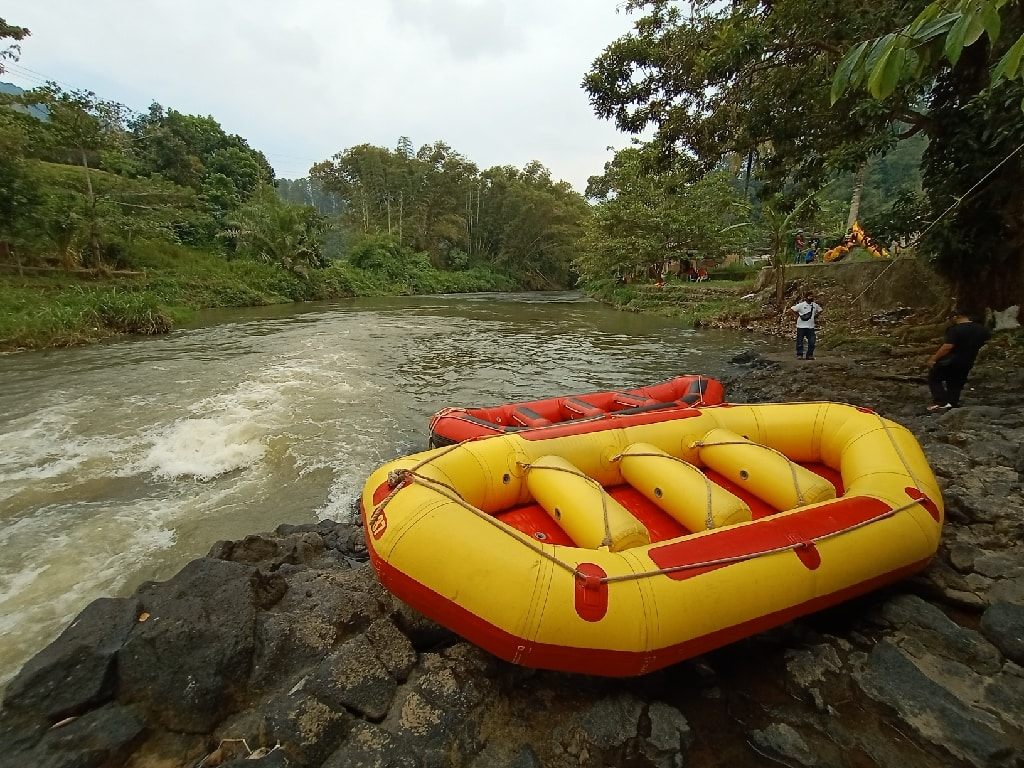 Dikunjungi Wagub Sumbar, Begini Keistimewaan Arung Jeram Padang Tarok ...