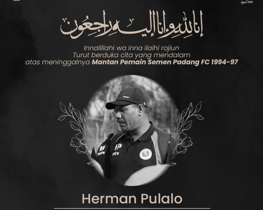 Ini Profil Legenda Semen Padang FC Herman Pulalo yang Baru Saja Tutup ...